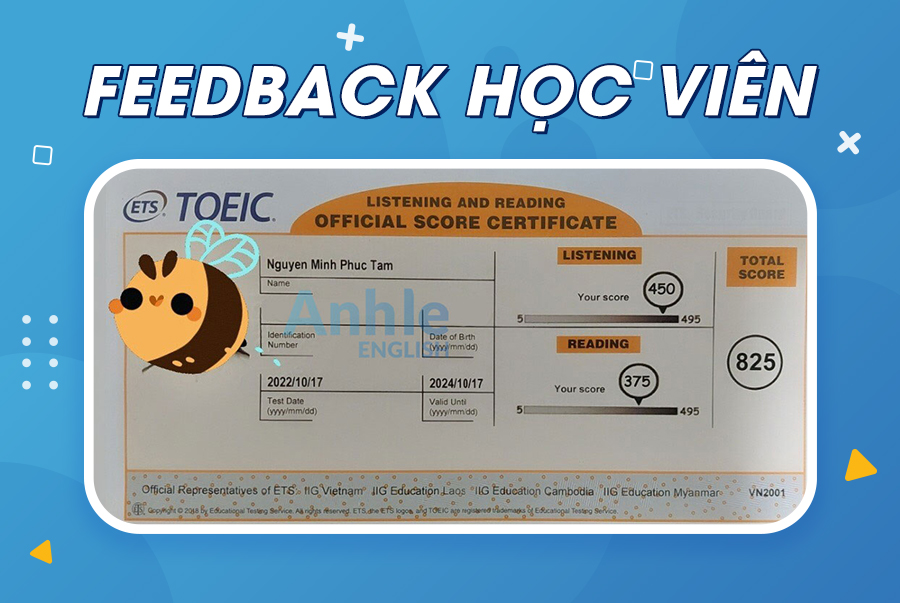 Bạn Phúc Tâm | 825 Toeic