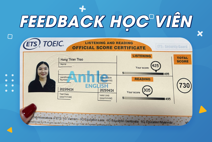 Bạn Thiên Thảo | 730 Toeic