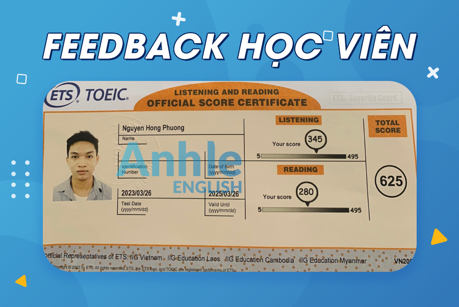 Bạn Hồng Phương | 625 Toeic