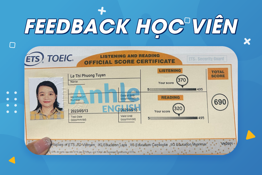 Bạn Phương Tuyền | 690 Toeic